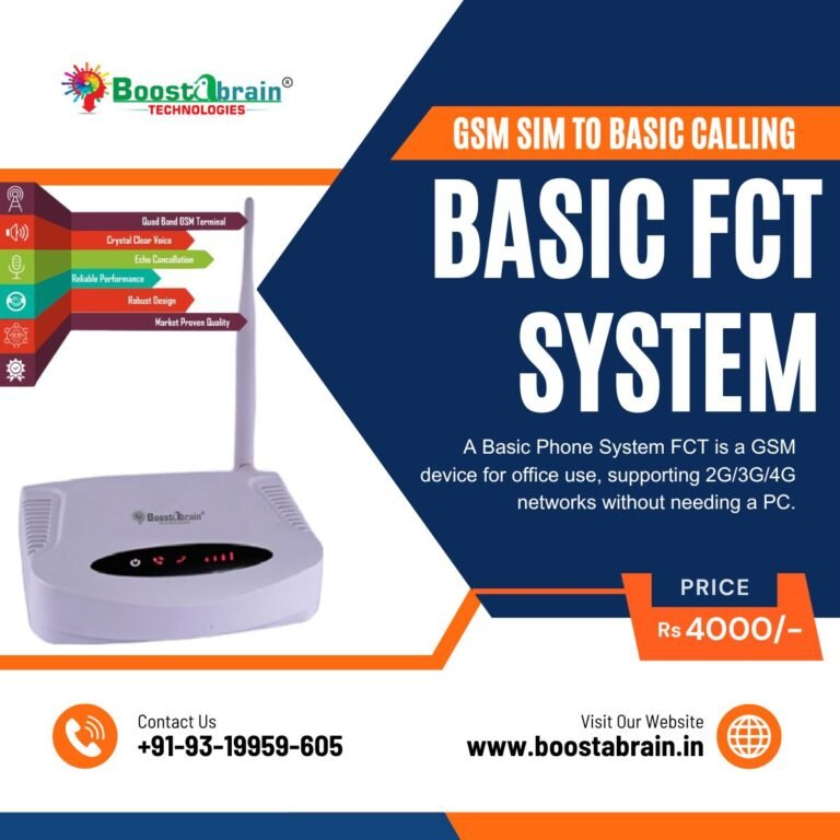 Basic FCT System | Boostabrain Technologies